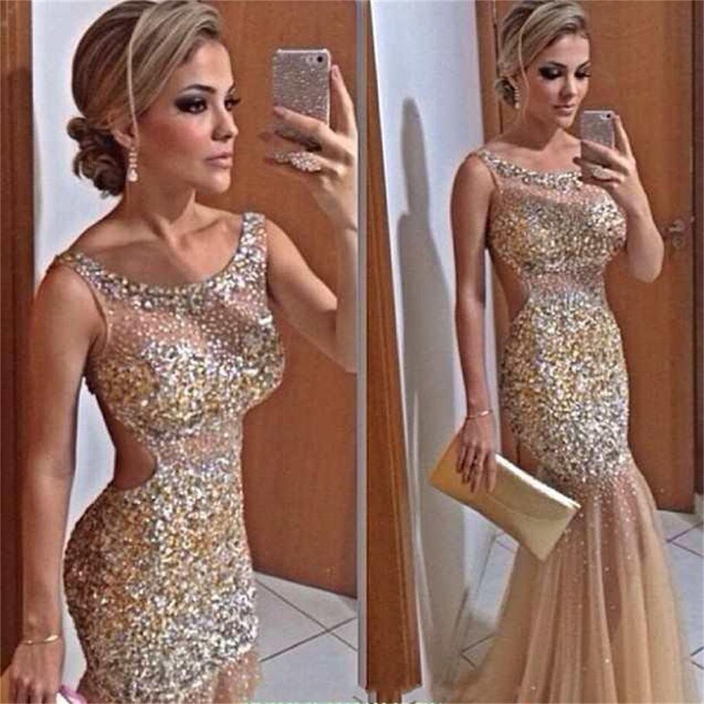 Long Prom Dresses, Modest Prom Dresses, Sparkle Prom Dresses, Backless ...