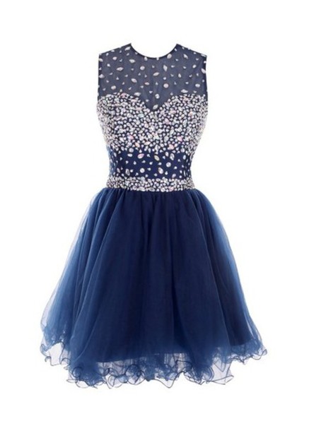 Round Neck Prom Dress,homecoming Dress,custom Made Prom Dress,a Line ...